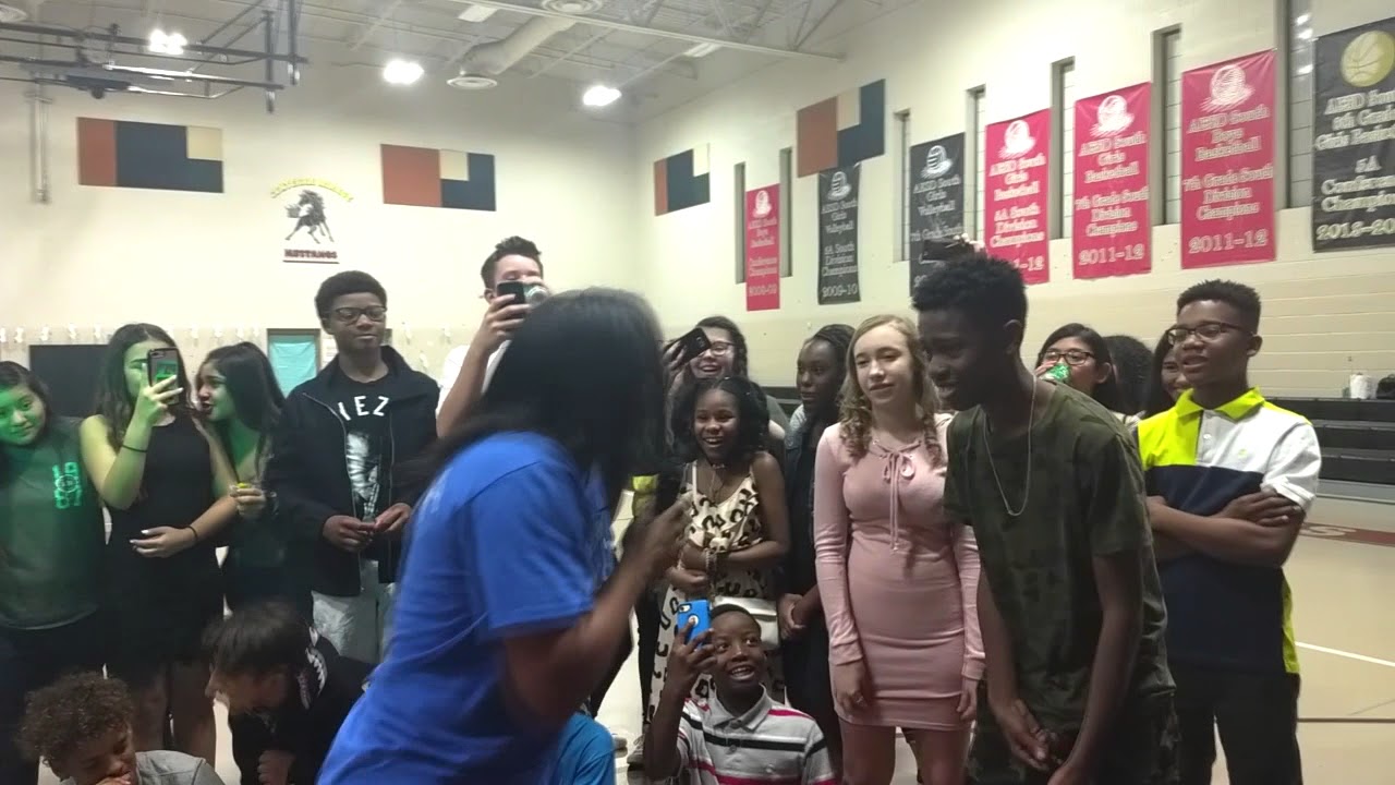Epic teacher & student rap battle - YouTube