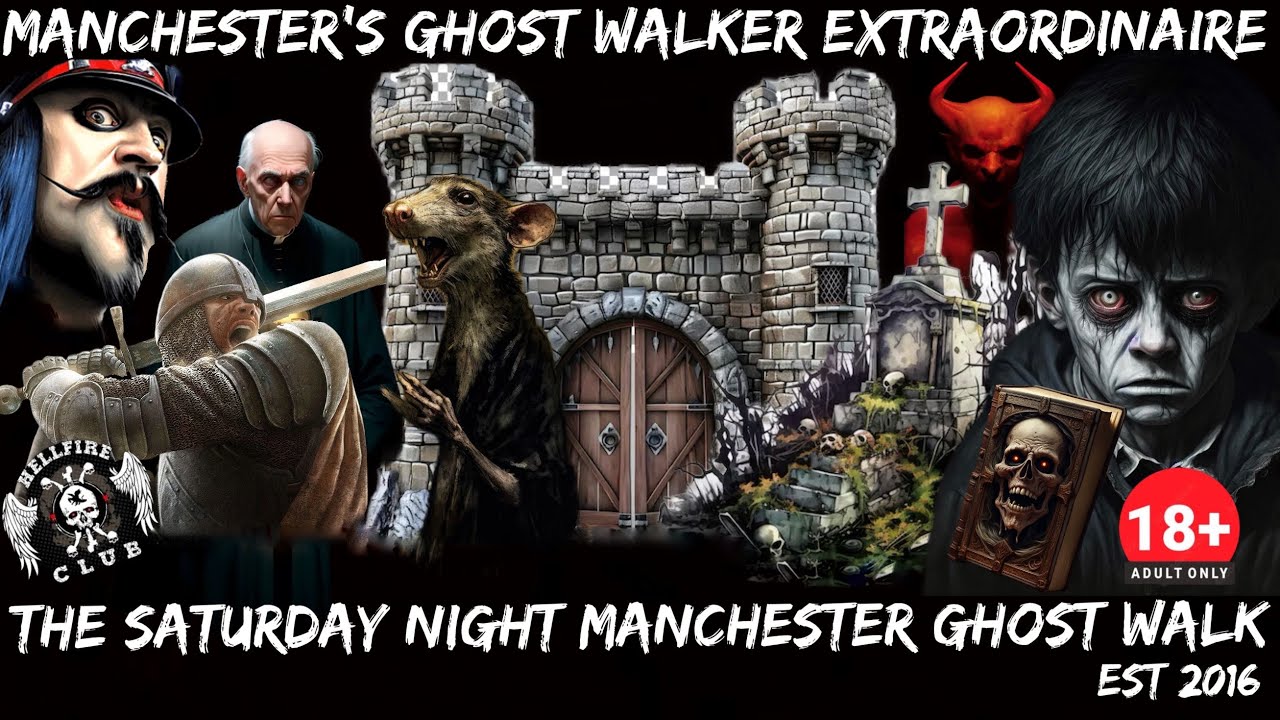 THE SATURDAY NIGHT MANCHESTER GHOST WALK 2024 - YouTube