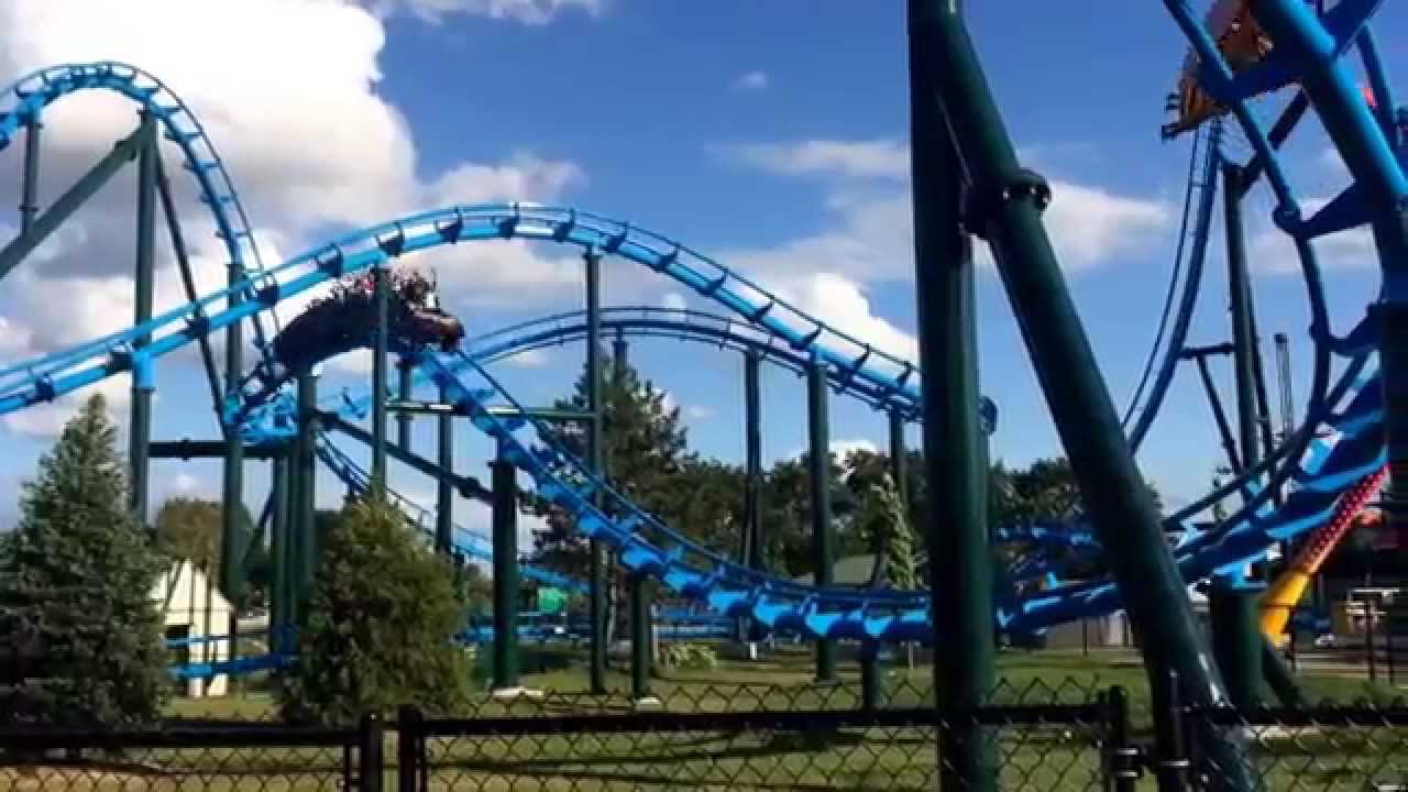 Lightning Run Kentucky Kingdom Off-Ride - YouTube