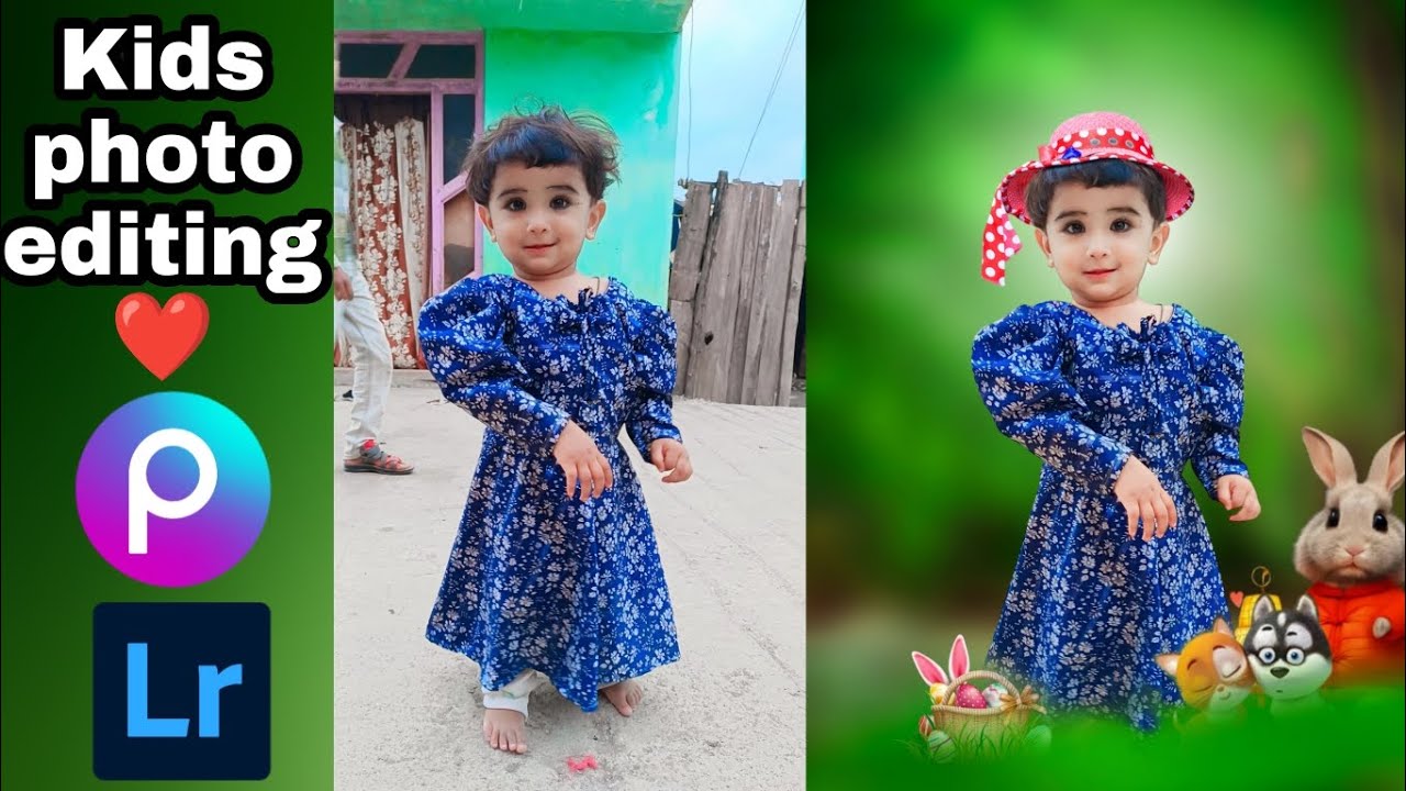 new photo editing kids - YouTube