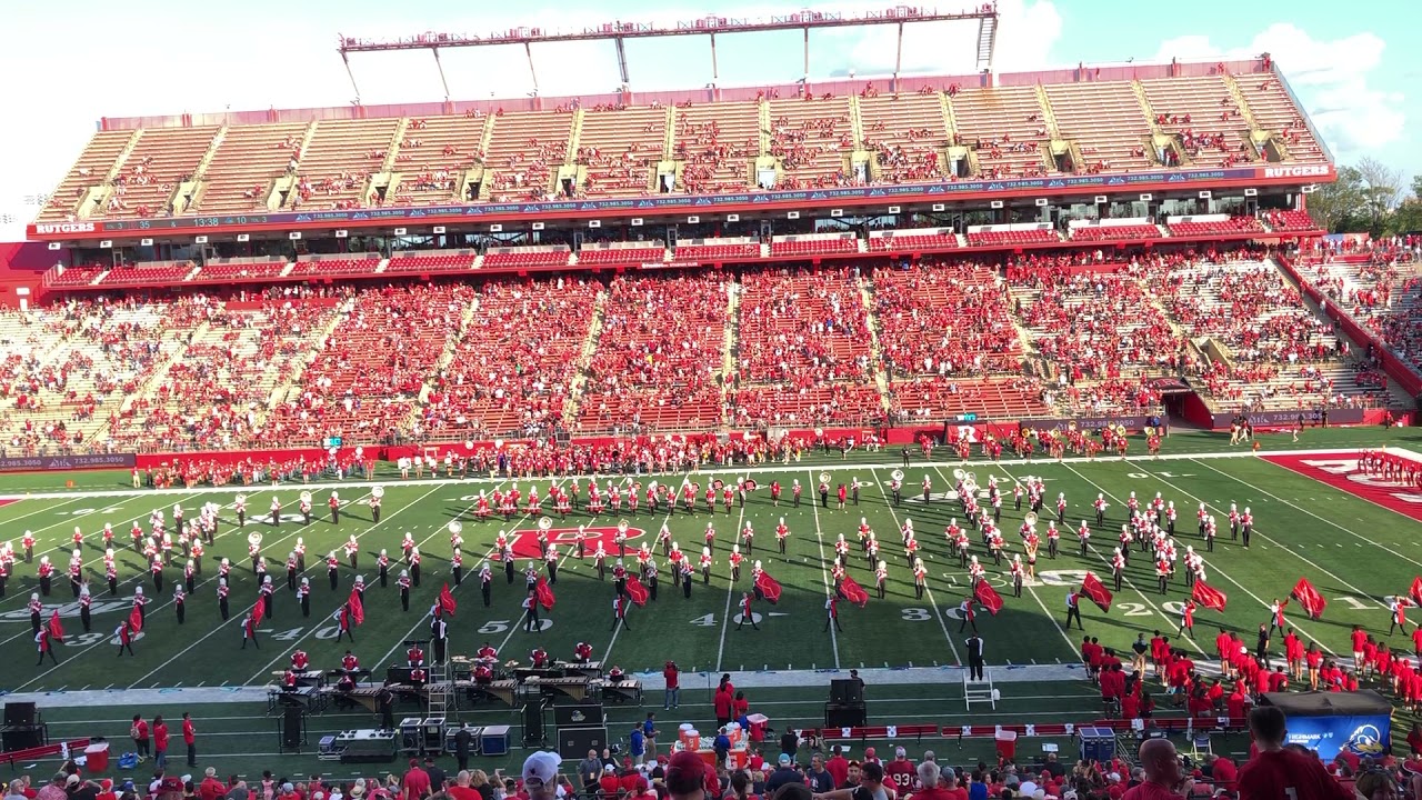 Rutgers Halftime Marching Band - YouTube