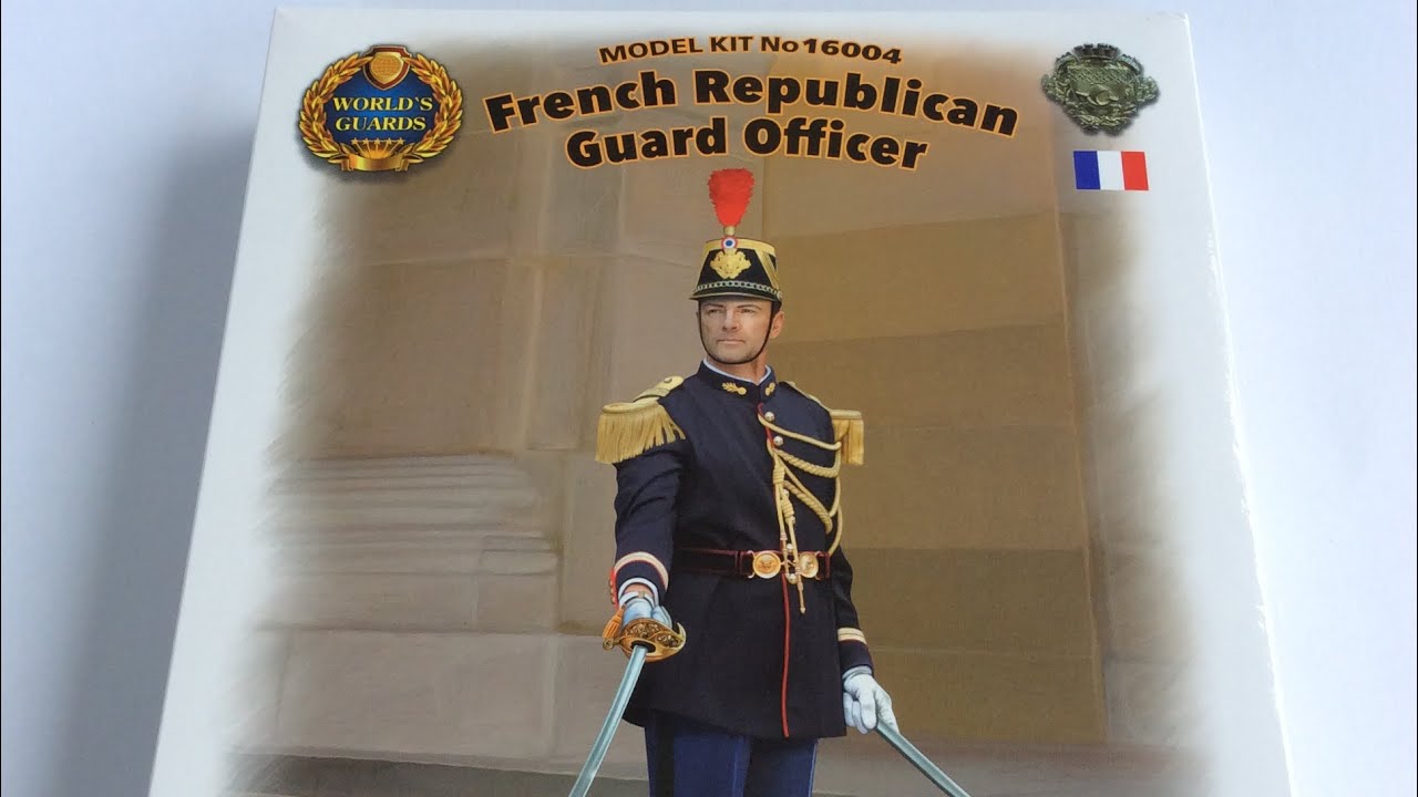 ICM 1/16 French Republican Guard Officer - YouTube