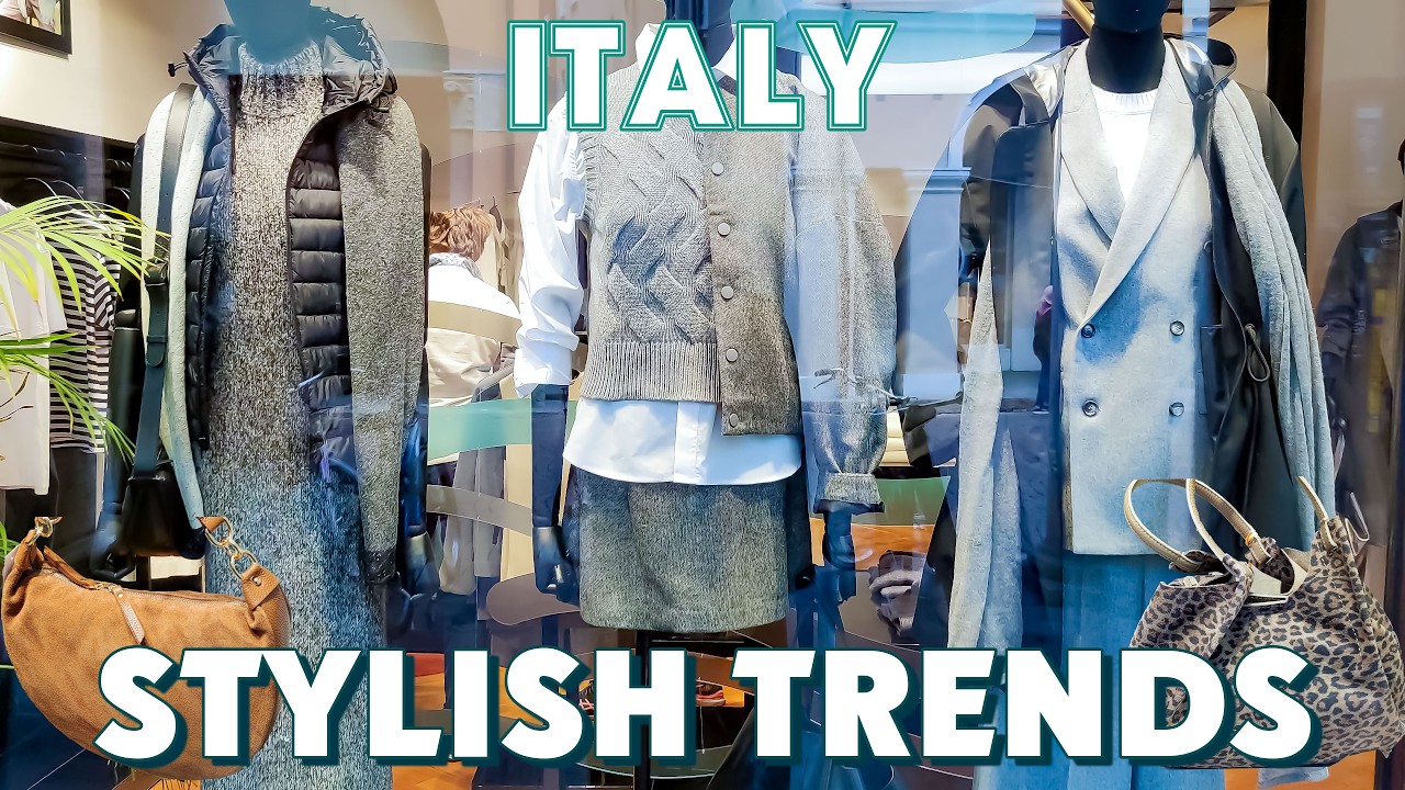 ITALY | HOW TO FIND YOUR STYLE IN FALL! STYLISH TRENDS - YouTube