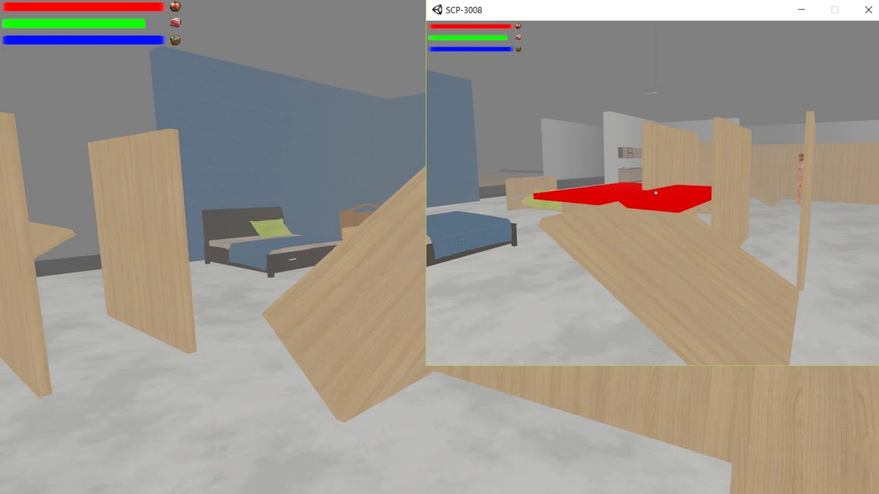 SCP-3008 [Placing & Destroying Sync + Billiard Room and Kitchen Room ...