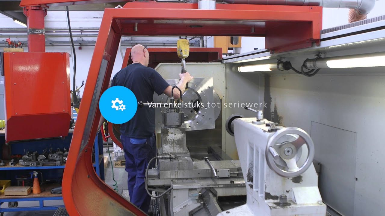 Machinefabriek Geurtsen: Machinale Bewerking - YouTube