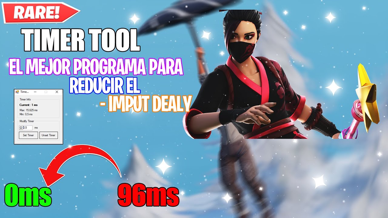*NUEVO* 🔧EL MEJOR PROGRAMA Para REDUCIR EL IMPUT LAG TIMER TOOL * FORTNITE CAPITULO 4 😎 - YouTube