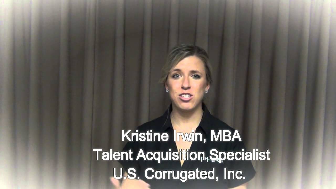 PHRA Member Spotlight: Kristine Irwin - U.S. Corrugated, Inc. - YouTube