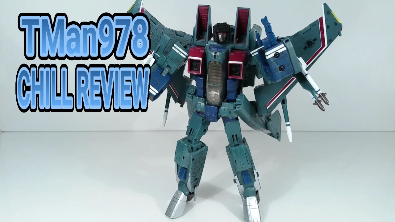 Takara Transformers Masterpiece MP-03 Starscream CHILL REVIEW - YouTube