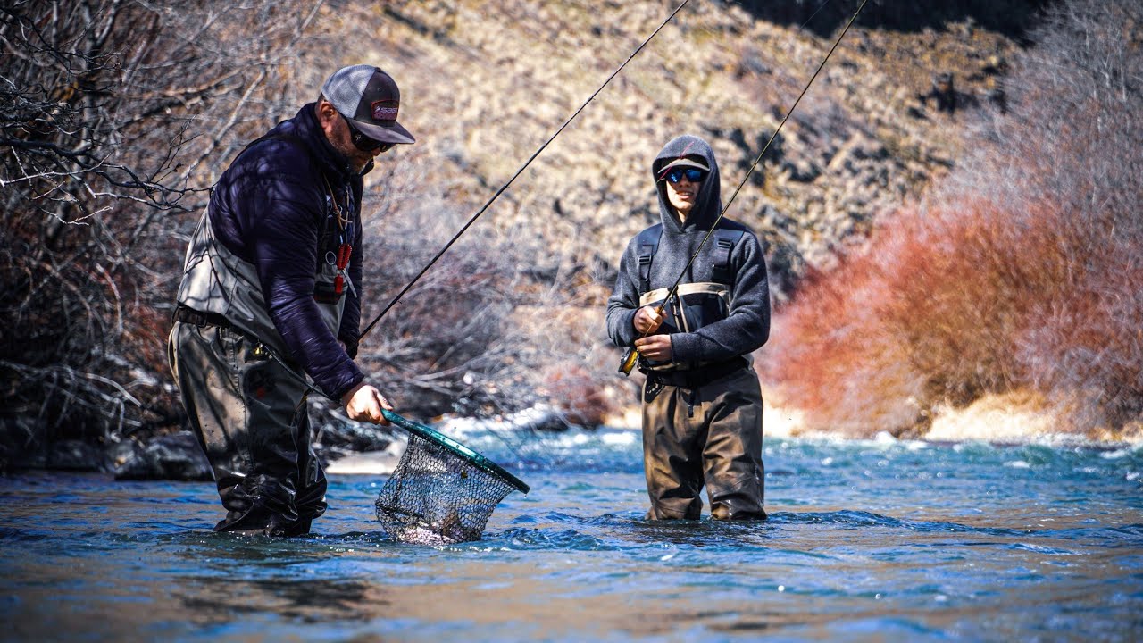 Pre Skwala Hatch Fishing on the Yakima River w/ Patrick Kilby of RIO ...