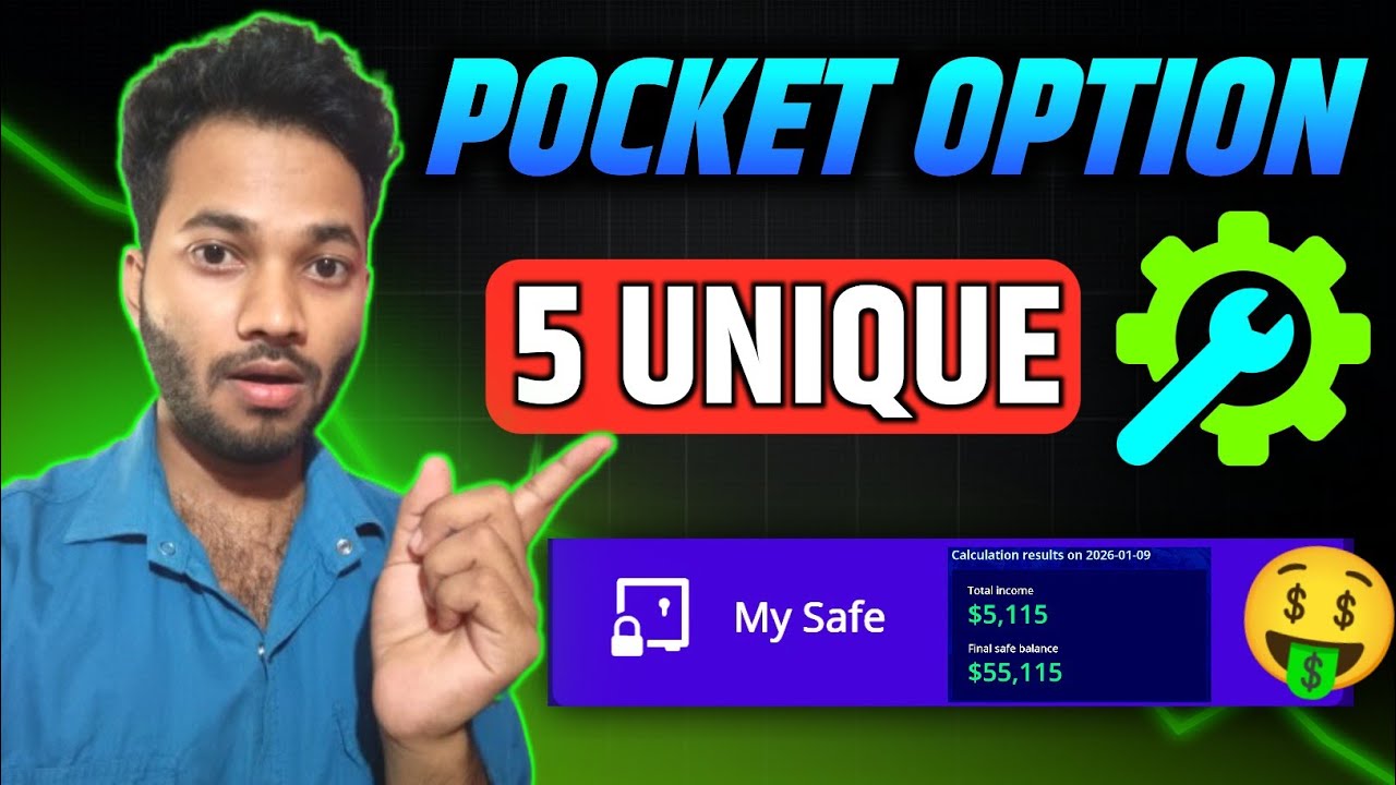 Pocket Option 5 Unique Settings 😲😲 | Pocket Option No Loss Settings # ...