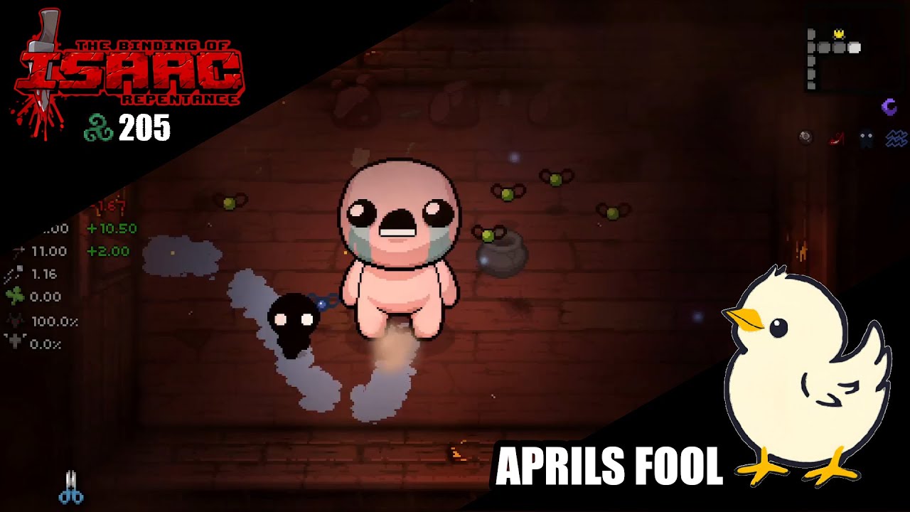 The Binding of Isaac Repentance E205 : Aprils fool (no commentary ...