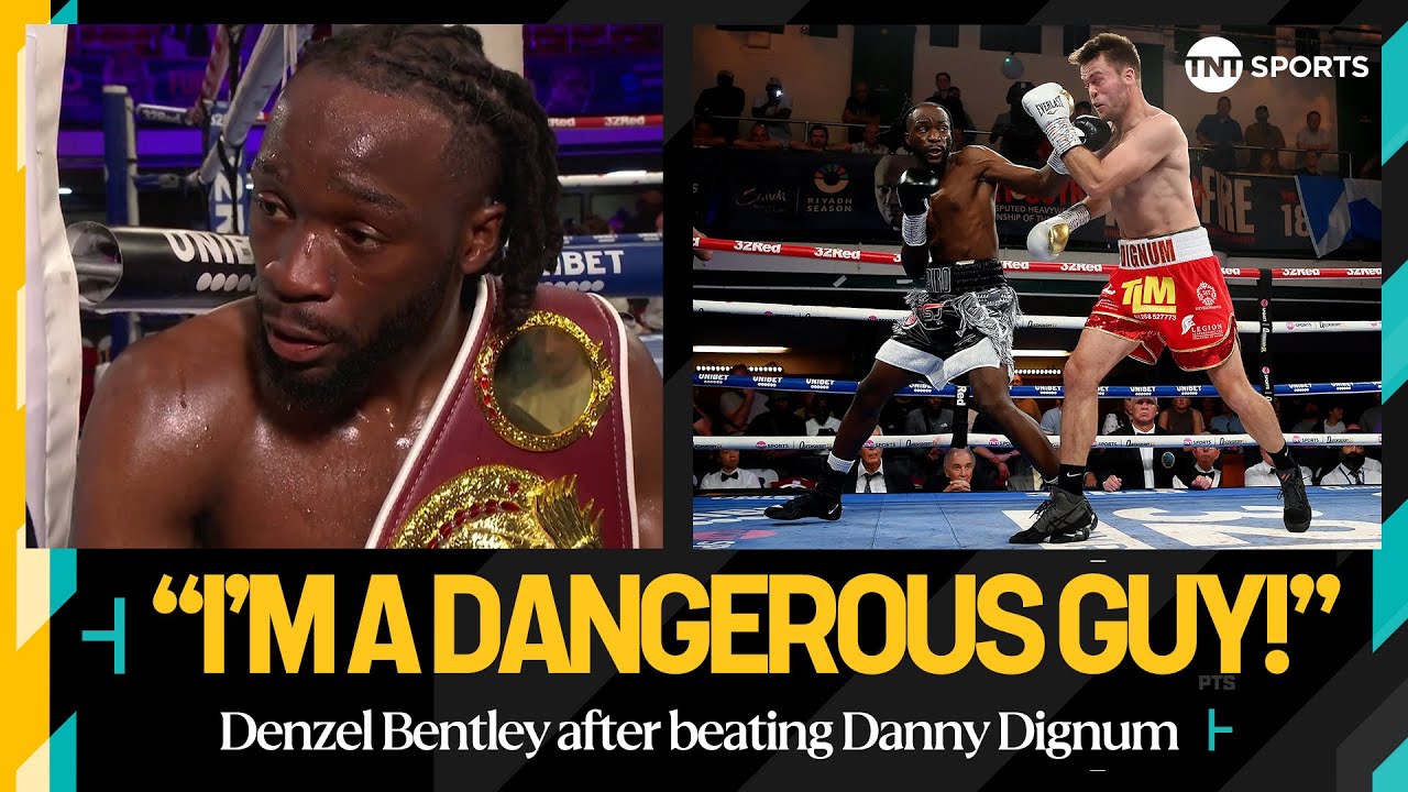 Boxing Results: Denzel Bentley Stops Dignum In The Second At York Hall ...