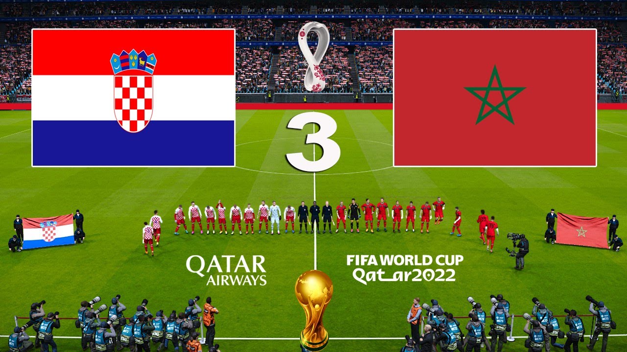 FIFA 23 - Croatia vs Morocco - FIFA World Cup 2022 Qatar - YouTube