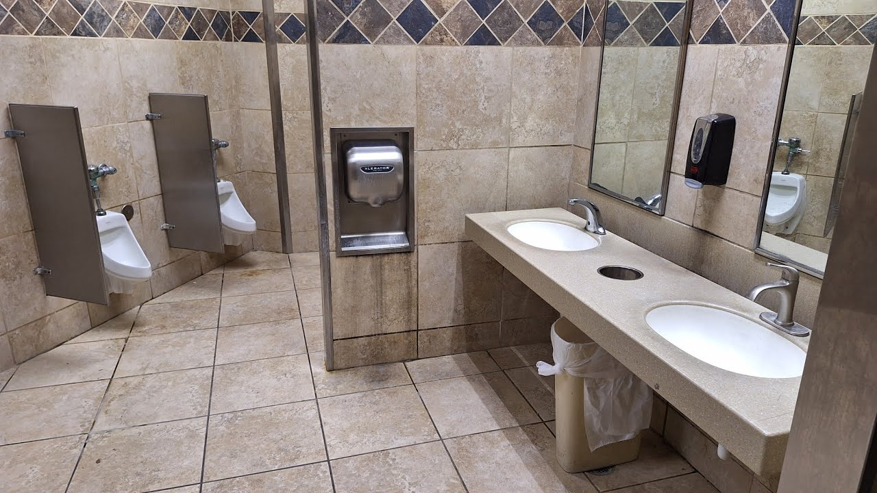 Shell Men's Restroom - YouTube