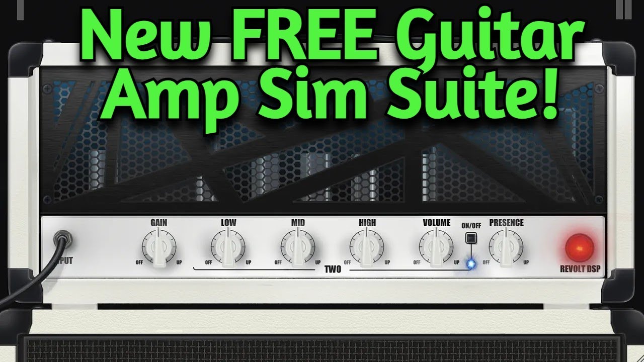New FREE Guitar Amp Sim For Rock & Metal by Revolt Dsp - Evo Amp Lite VST Plugin - Review Demo ...