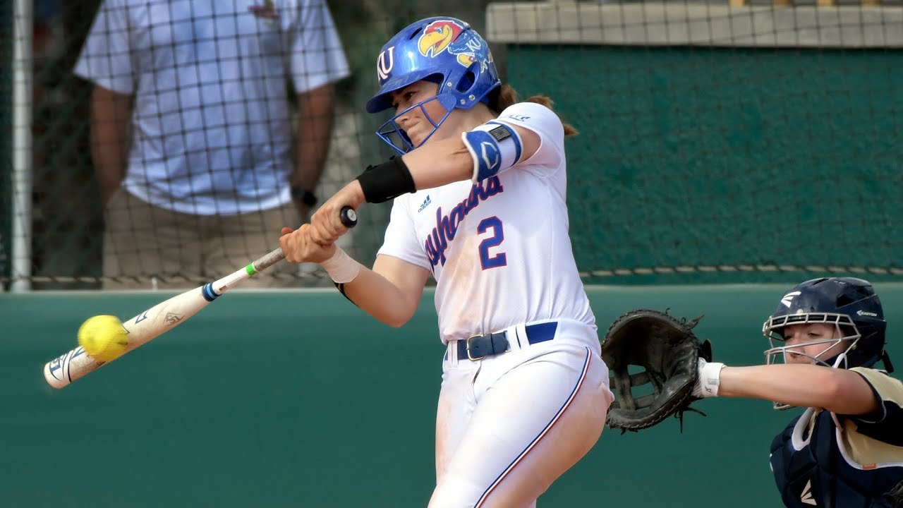 Kansas splits day two of Stetson Leadoff Classic // Kansas Softball ...