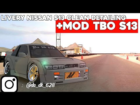 Livery Nissan S13 Detail Headlights & Taillights + Mod TBO S13 - FR ...