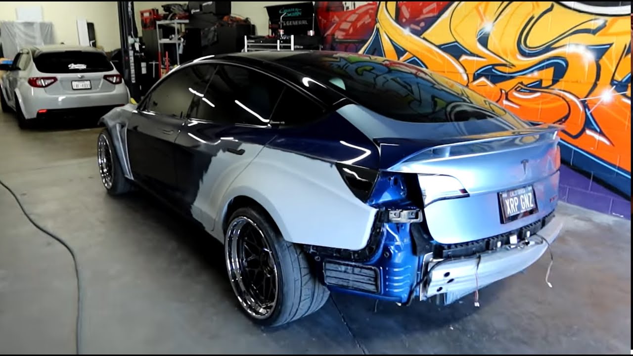MOLDED WIDEBODY Tesla Model 3 Build - Part 3 - YouTube