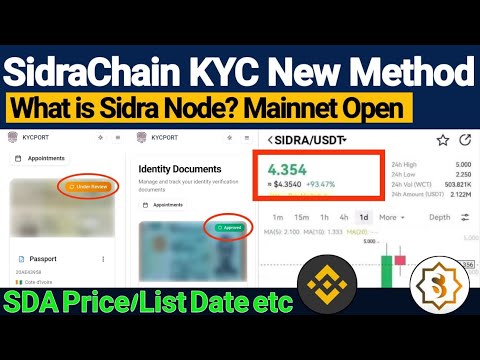 Sidrachain KYC Verification New Method | What is Sidra Node? Open ...