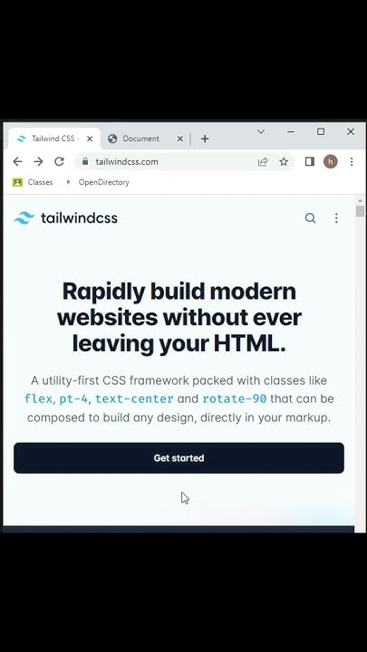 Tailwind Css2 How To Install Tailwind Using Cdn Coding Css Webdevelopment Cssinterview