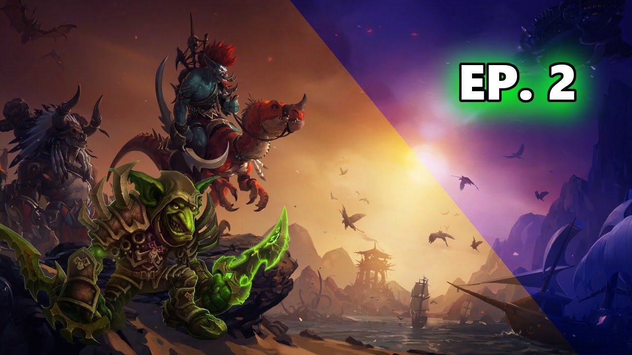 World Of Warcraft Walk Through Part 2 - Ship Wrecked - YouTube