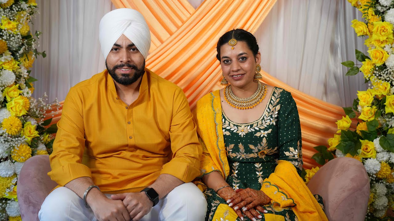 GURJOT & KRISHNA - HALDI CEREMONY || Live Streaming || Melbourne || Arsh Virk Photography - YouTube