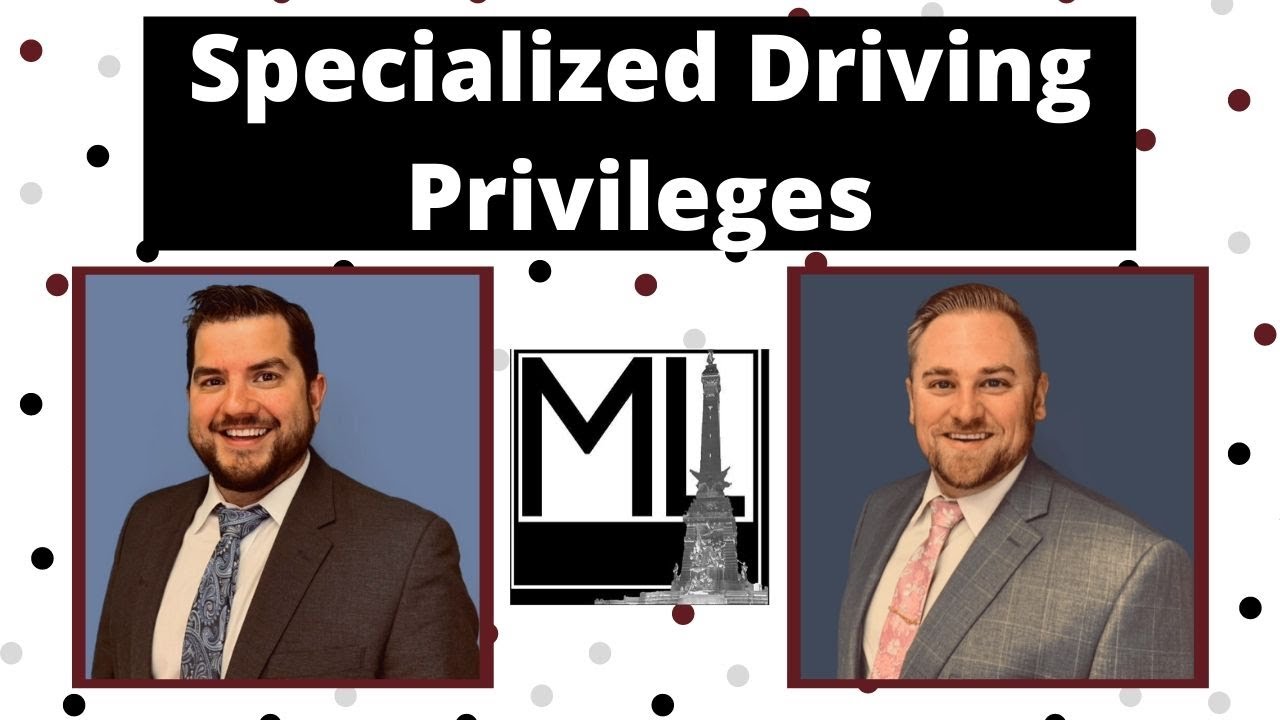 Specialized Driving Privileges - YouTube