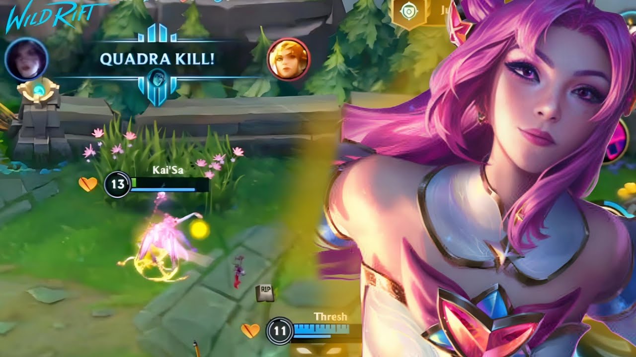 WILD RIFT KAISA ADC INSANE GAMEPLAY - TOP 1 KAISA PENTAKILL ? ( BUILD ...