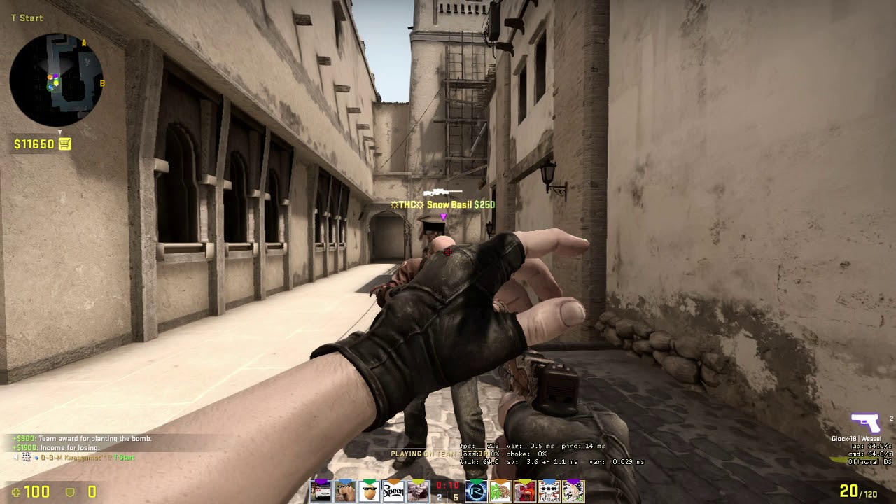 CS GO with an MGE - YouTube
