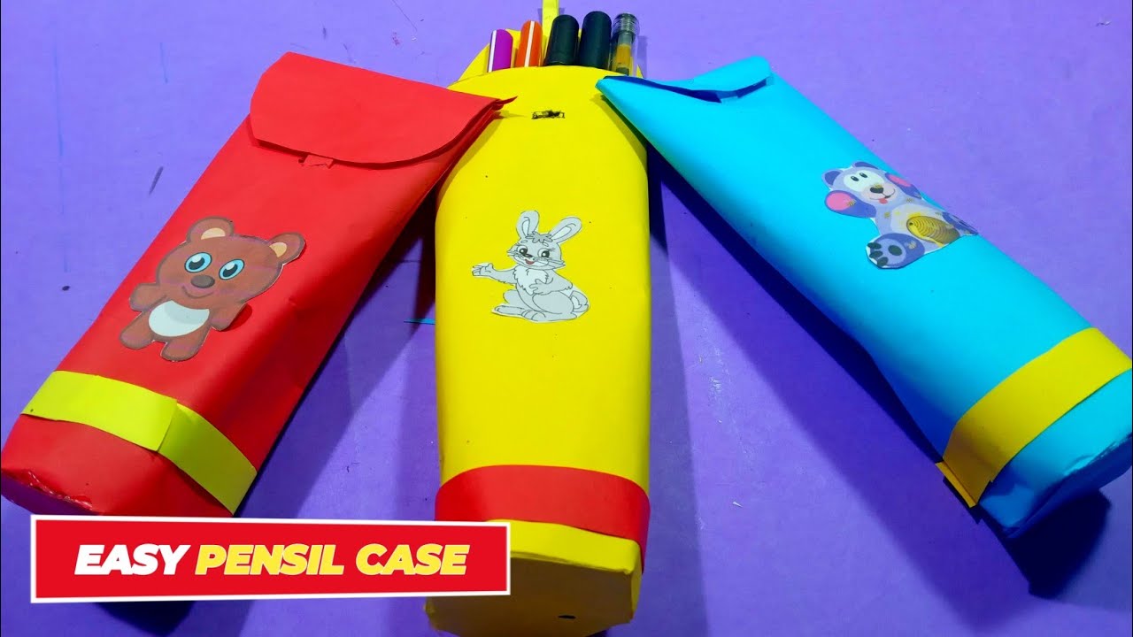 How To Make Origami Pencil Case - Hello Origami Lover - YouTube