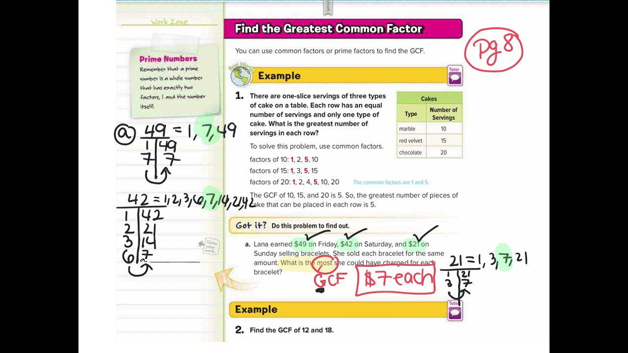 1 1 Greatest Common Factor Least Common Multiple Word Problems 1 1 Greatest Common Factor Least Common Multiple Word Problems