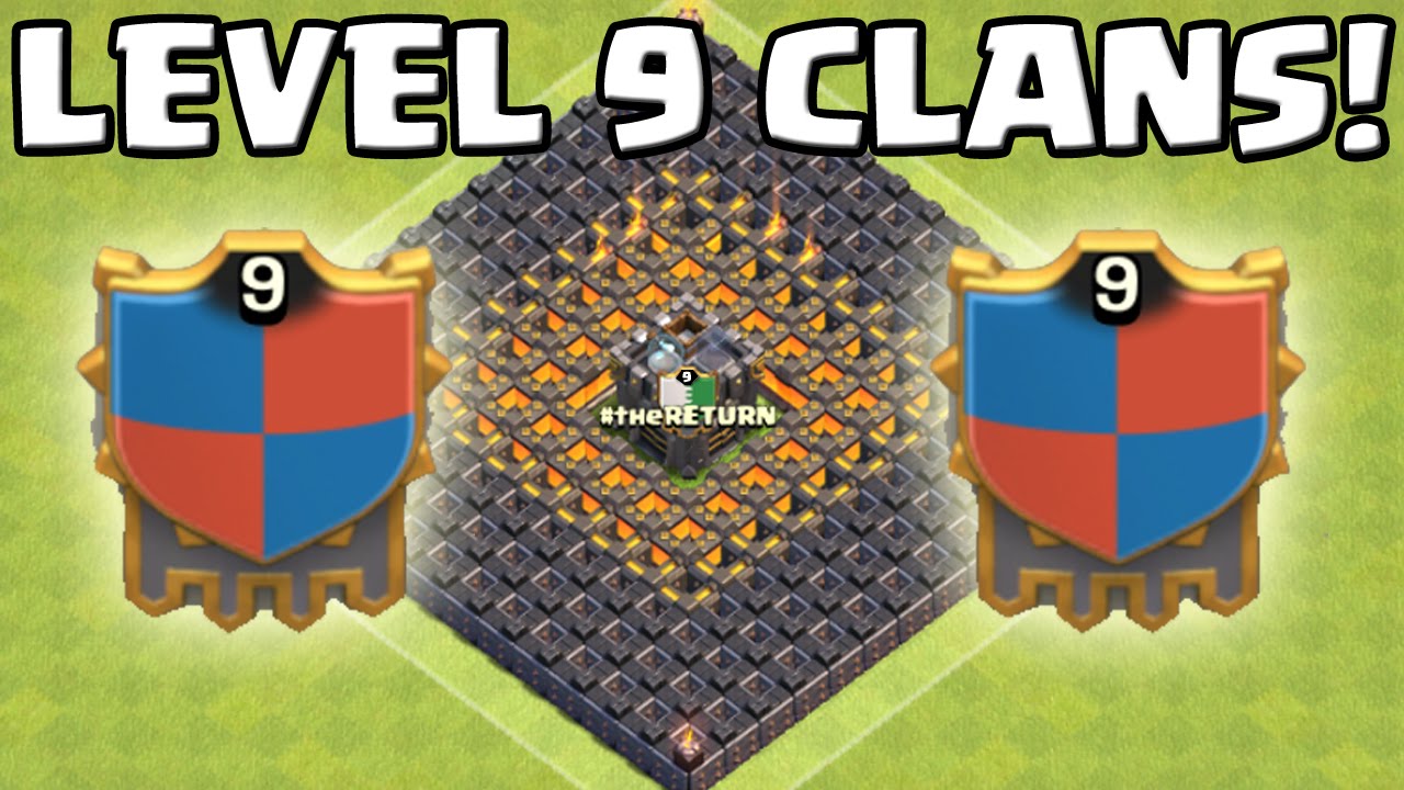 LEVEL 9 CLAN! || CLASH OF CLANS || Let's Play CoC [Deutsch/German HD+ ...