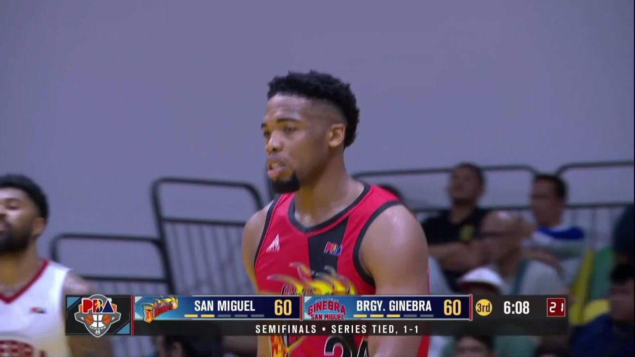 EJ Anosike DOMINATES for San Miguel vs. Ginebra in 3Q | PBA Season 49 ...