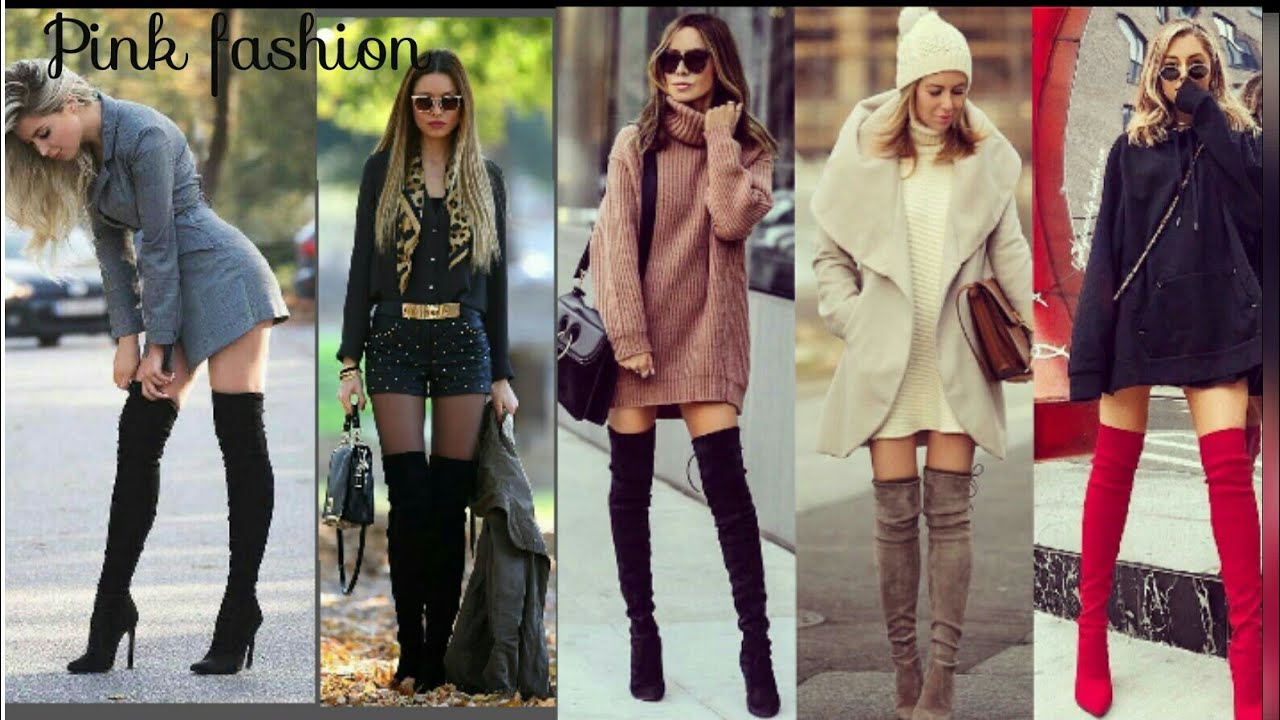 CÓMO USAR BOTAS ALTAS - YouTube