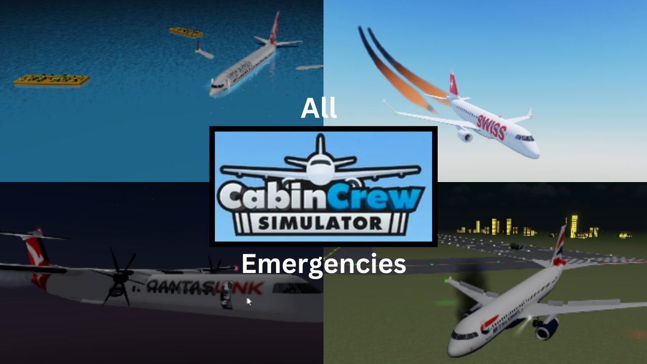 Cabin Crew Simulator ALL EMERGENCIES (Jan 2025) - YouTube