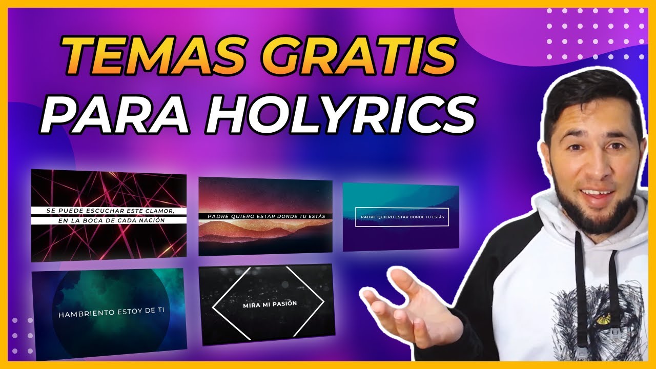 PACK de TEMAS | 60 NUEVOS TEMAS para HOLYRICS 😵 - YouTube