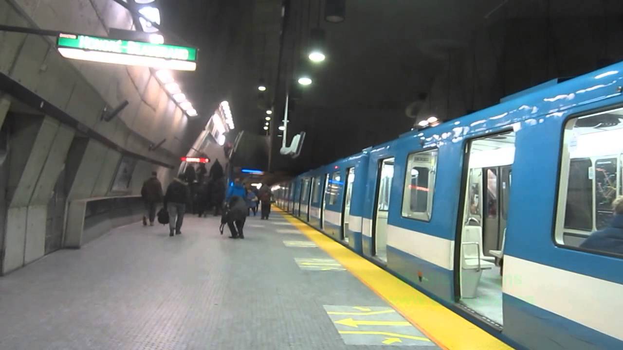 Montreal Metro - Route to Radisson - YouTube