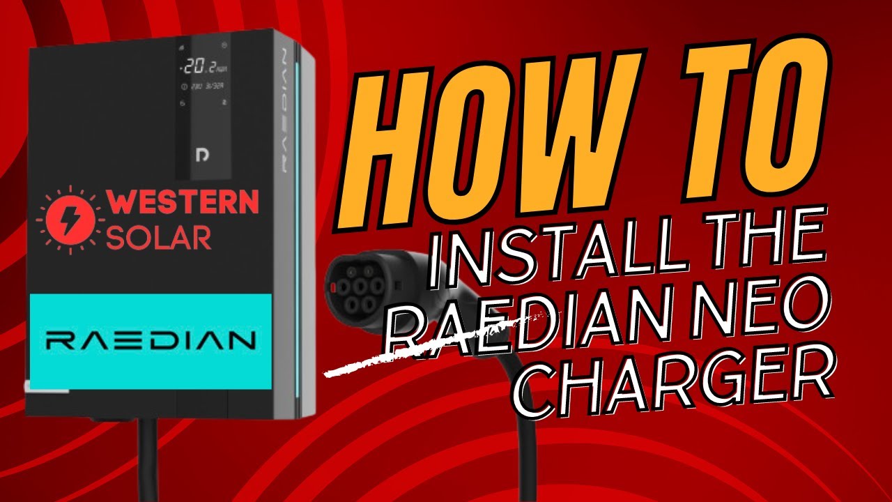 How to install the Raedian Neo EV Charger - YouTube