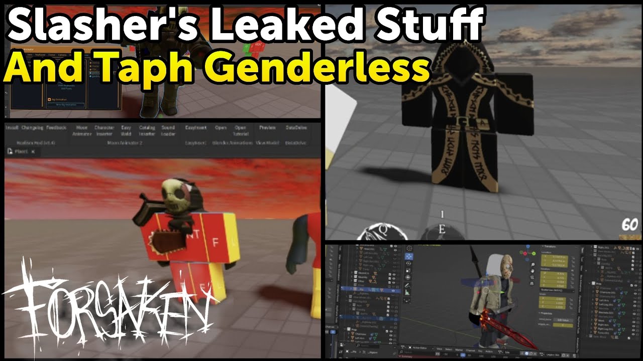 Forsaken - SLASHER'S Leaked Stuff, And Taph Being Genderless, And MORE ...
