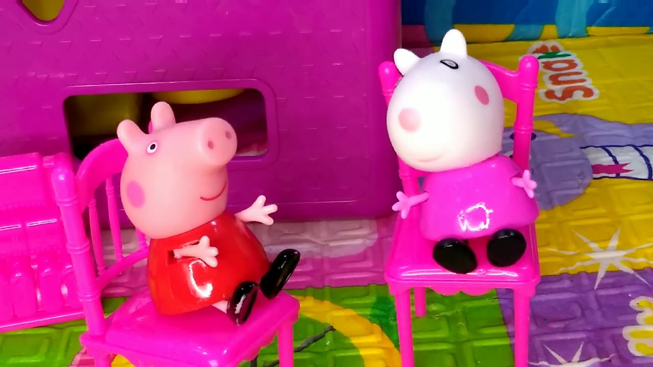 PEPPA PIG Y EL JACUZZI CON SU AMIGA SUSY - YouTube