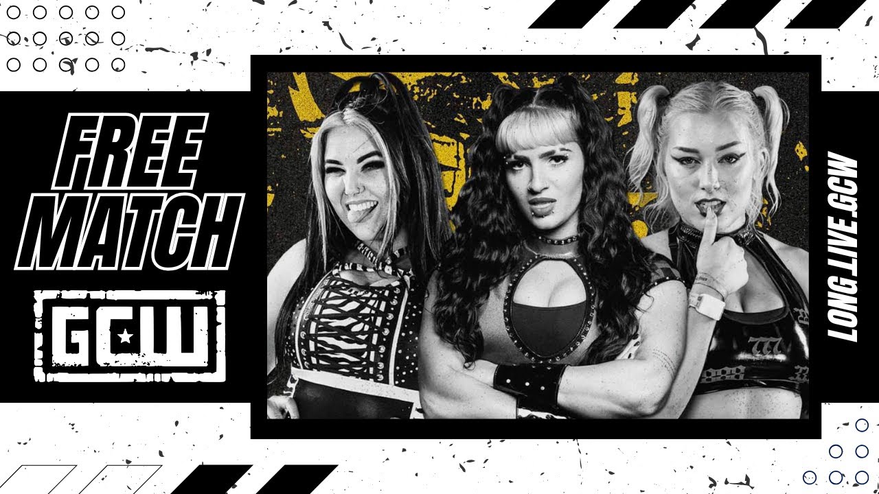 GCW - [FREE MATCH] Steph De Lander vs Allie Katch vs Charli Evans | # ...