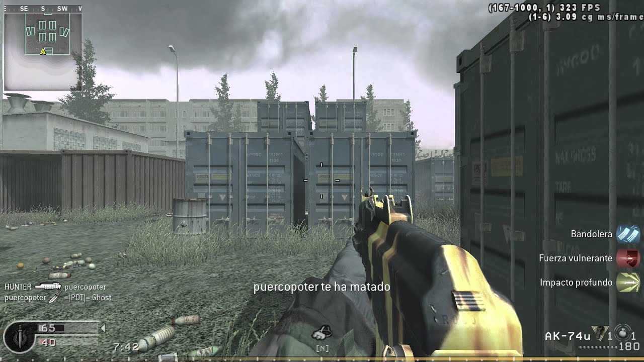 Call of Duty 4 - Shipment - Ghost PDT - YouTube