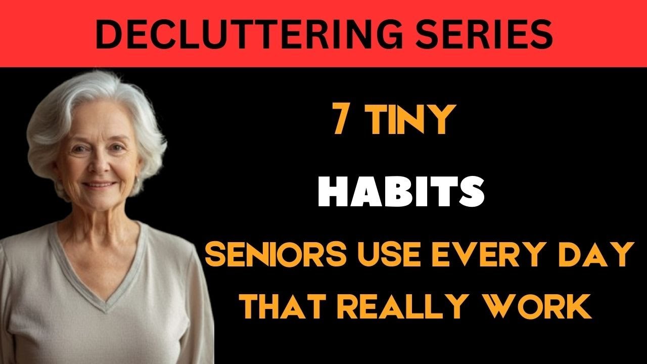7 Tiny Habits Seniors Use Every Day That Really Work - YouTube