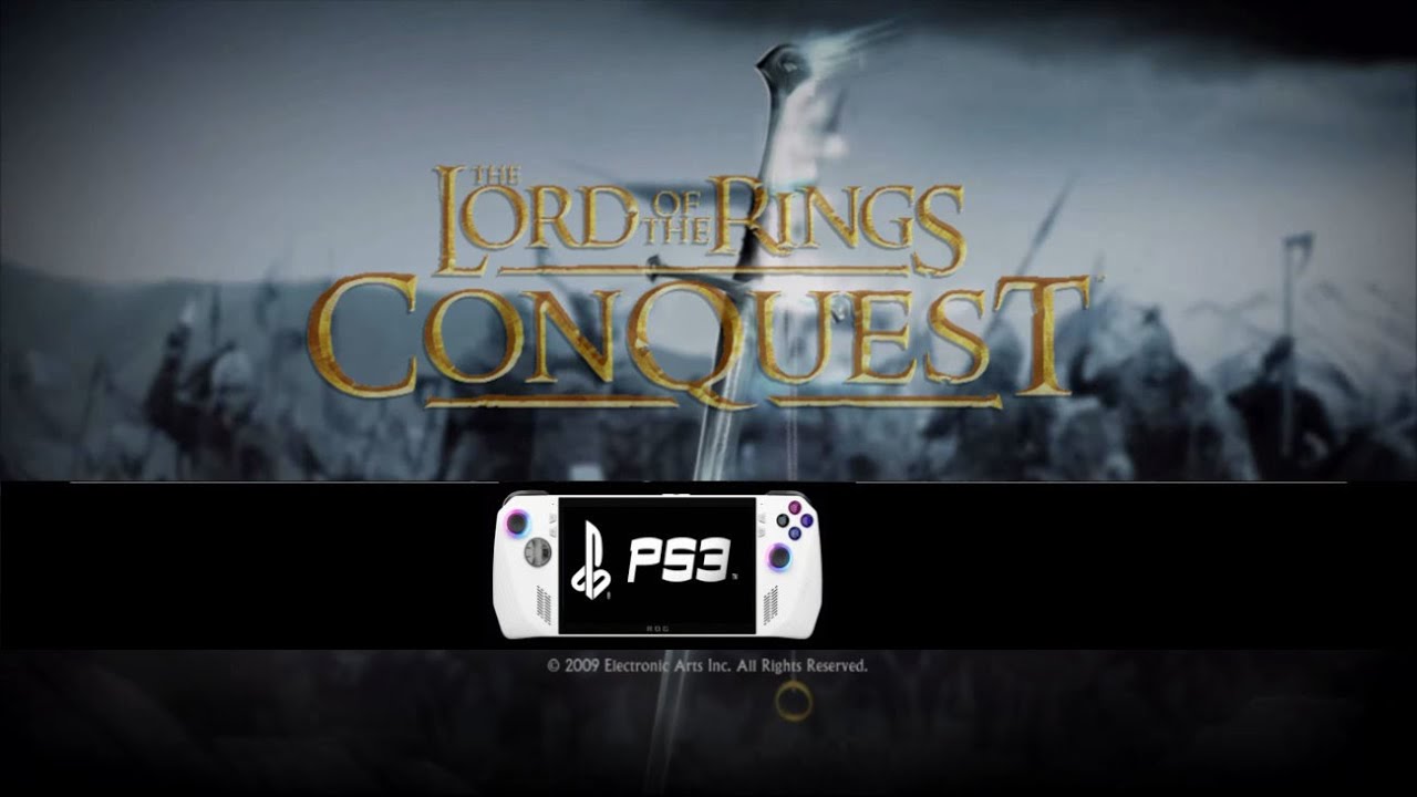 Lord Of The Rings: Conquest ★ PlayStation 3 Game {{playable}} List ...