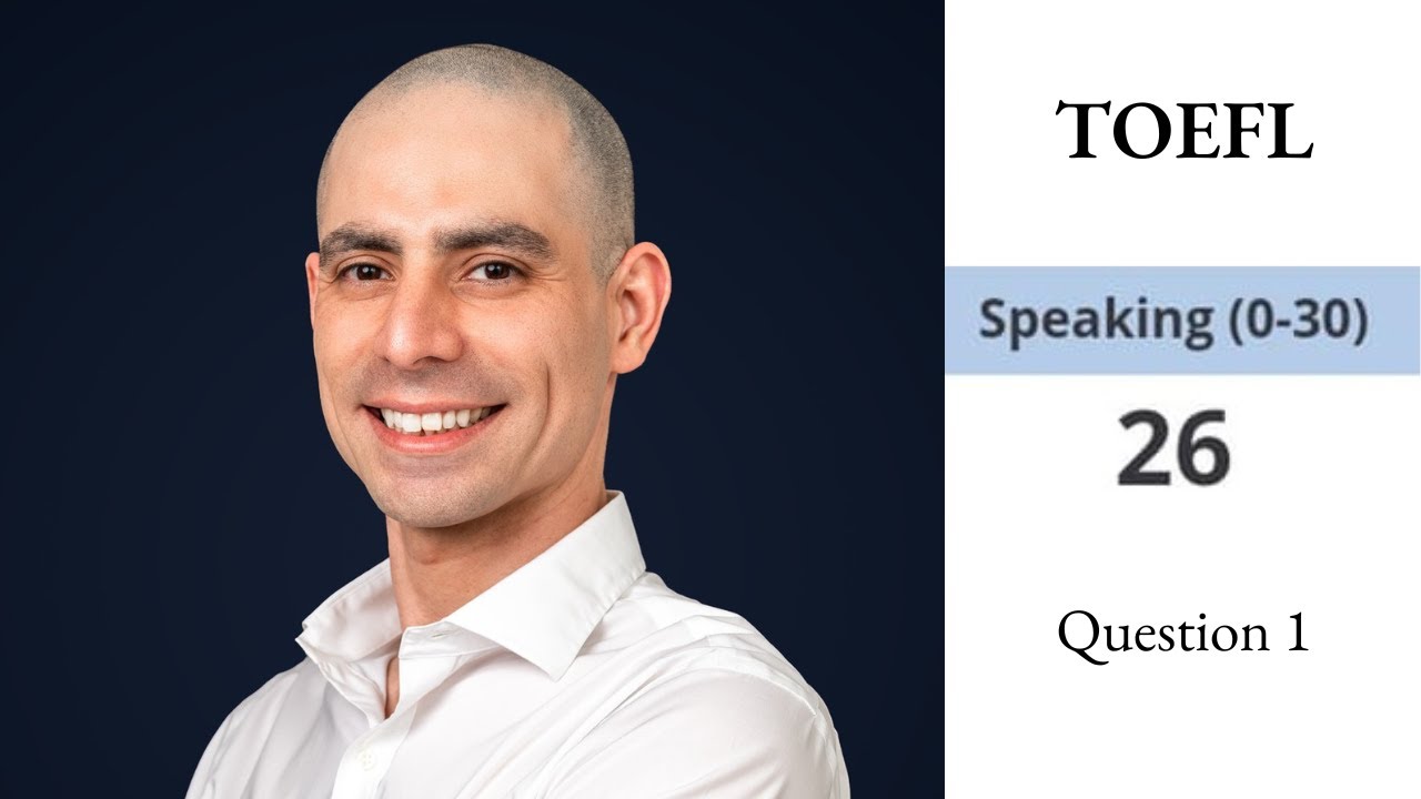 TOEFL iBT Speaking Practice - Question 1 - YouTube