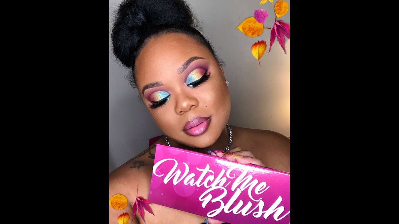 The Crayon Case Watch Me Blush Palette | Full Face Makeup Tutorial ...