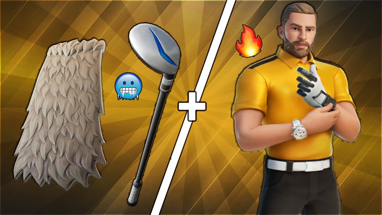 10 BEST MALE GOLF SKIN COMBOS YOU MUST TRY! (Fortnite New Fearless ...
