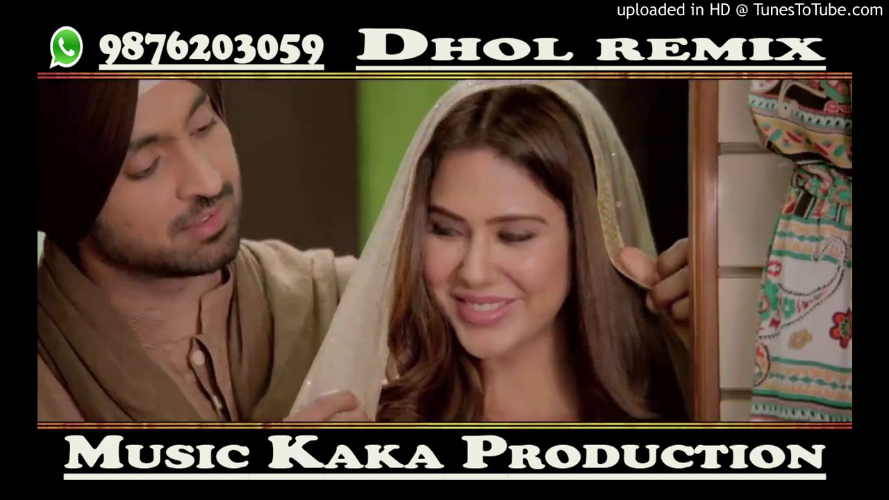 Pappleen Dhol Remix Diljit Dosanjh KAKA PRODUCTION Latest Punjabi Songs ...
