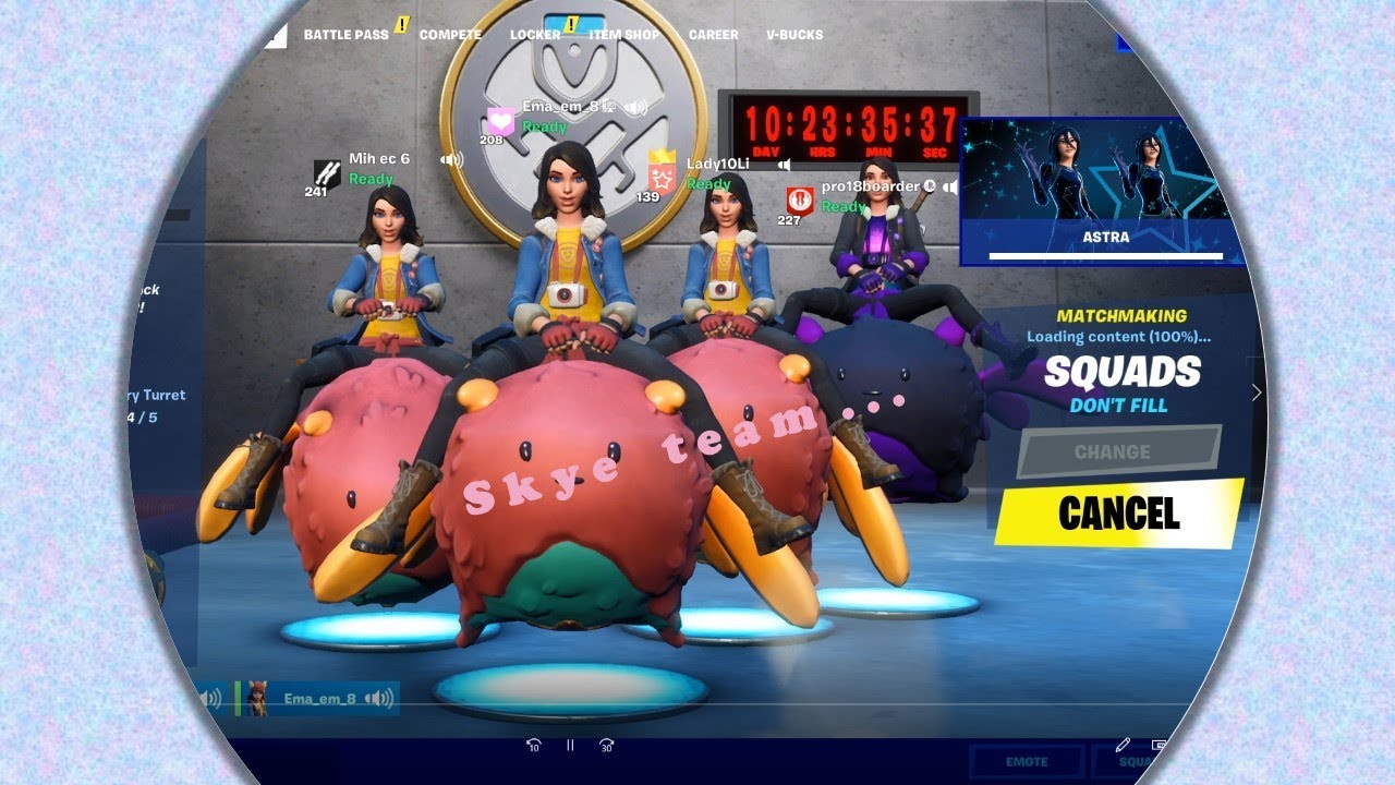 Skye team - WIN #Fortnite #Slovenija - YouTube