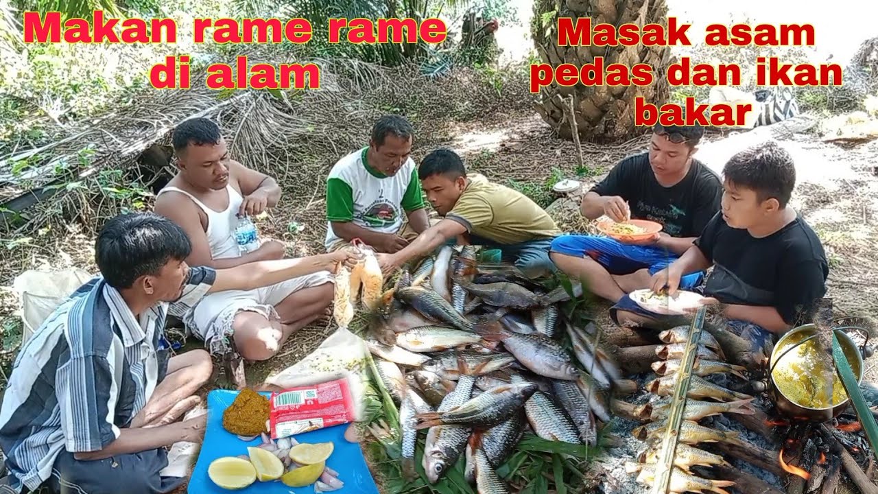 Makan rame rame di alam - YouTube